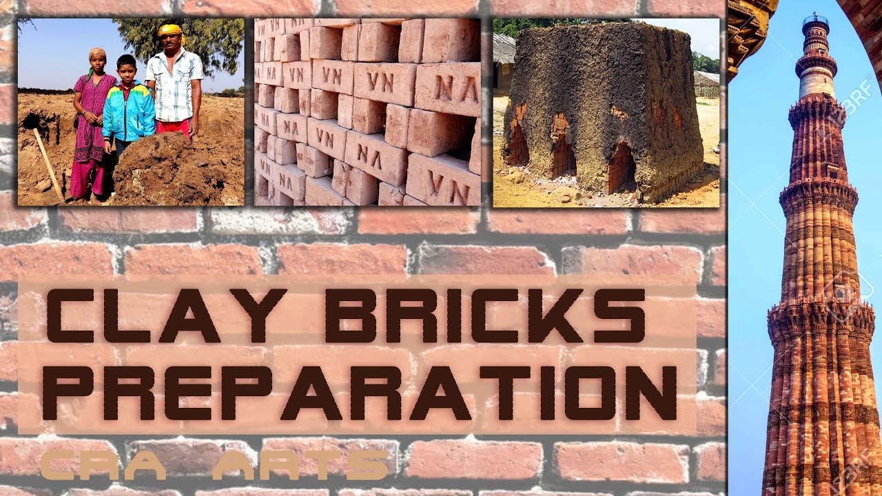 clay bricks preparation - YouTube