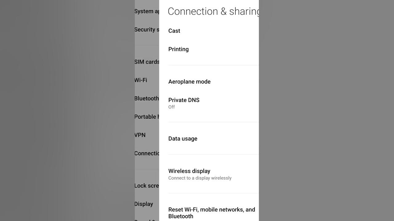 Data Usage Setting Youtube