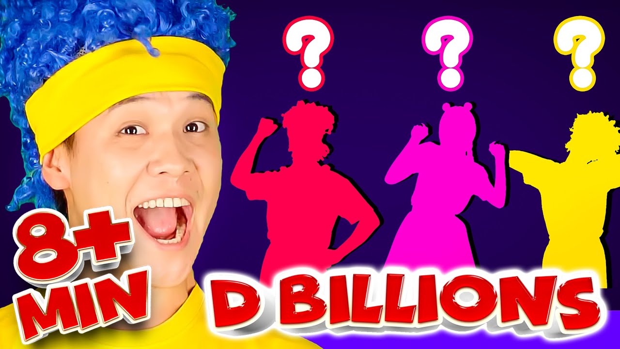 我叫 + 更多儿歌|D Billions儿童歌曲合集 - YouTube