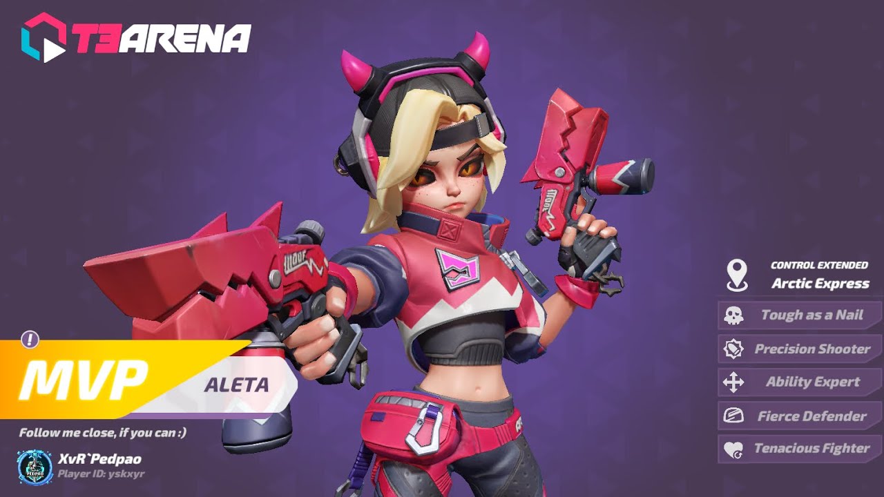 T3 Arena Aleta Diamond Ranked gameplay #1 - YouTube