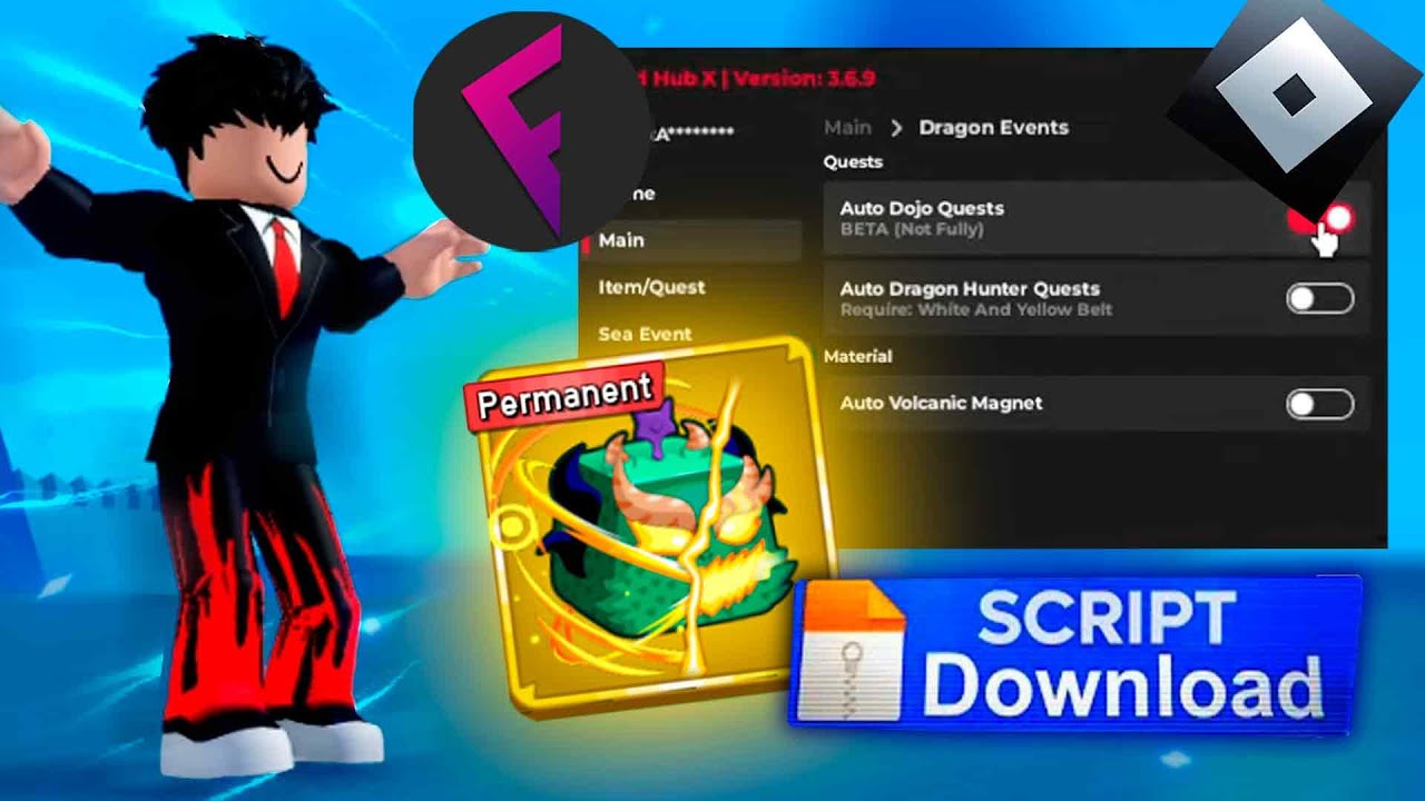 SCRIPT E EXECUTOR ATUALIZADO 🚀 - FLUXUS E DELTA PRO BLOX FRUITS NO ...