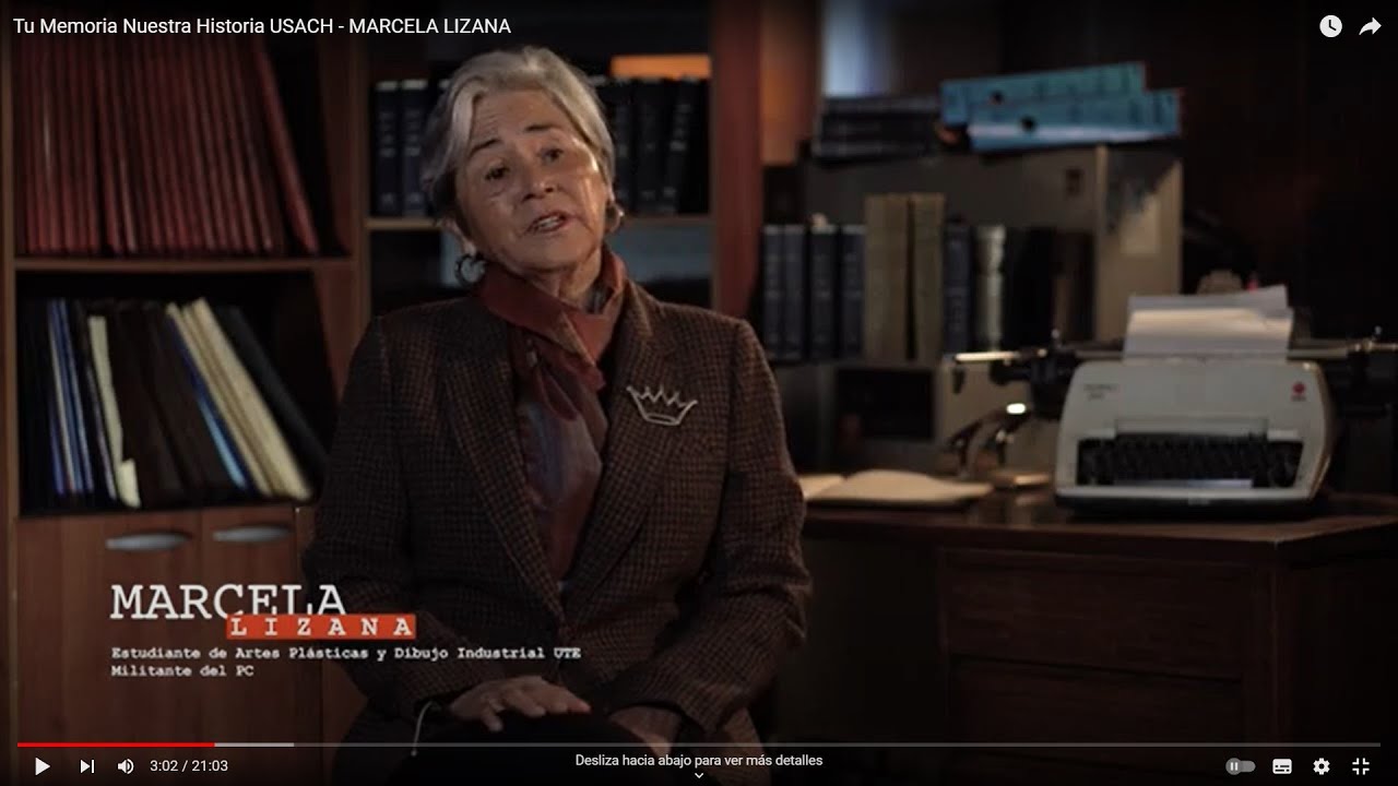Tu Memoria Nuestra Historia UTE - MARCELA LIZANA - YouTube
