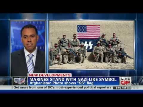 'SS' Marines In Helmand AFG Stand With US & Nazi 'SS' Flags - YouTube