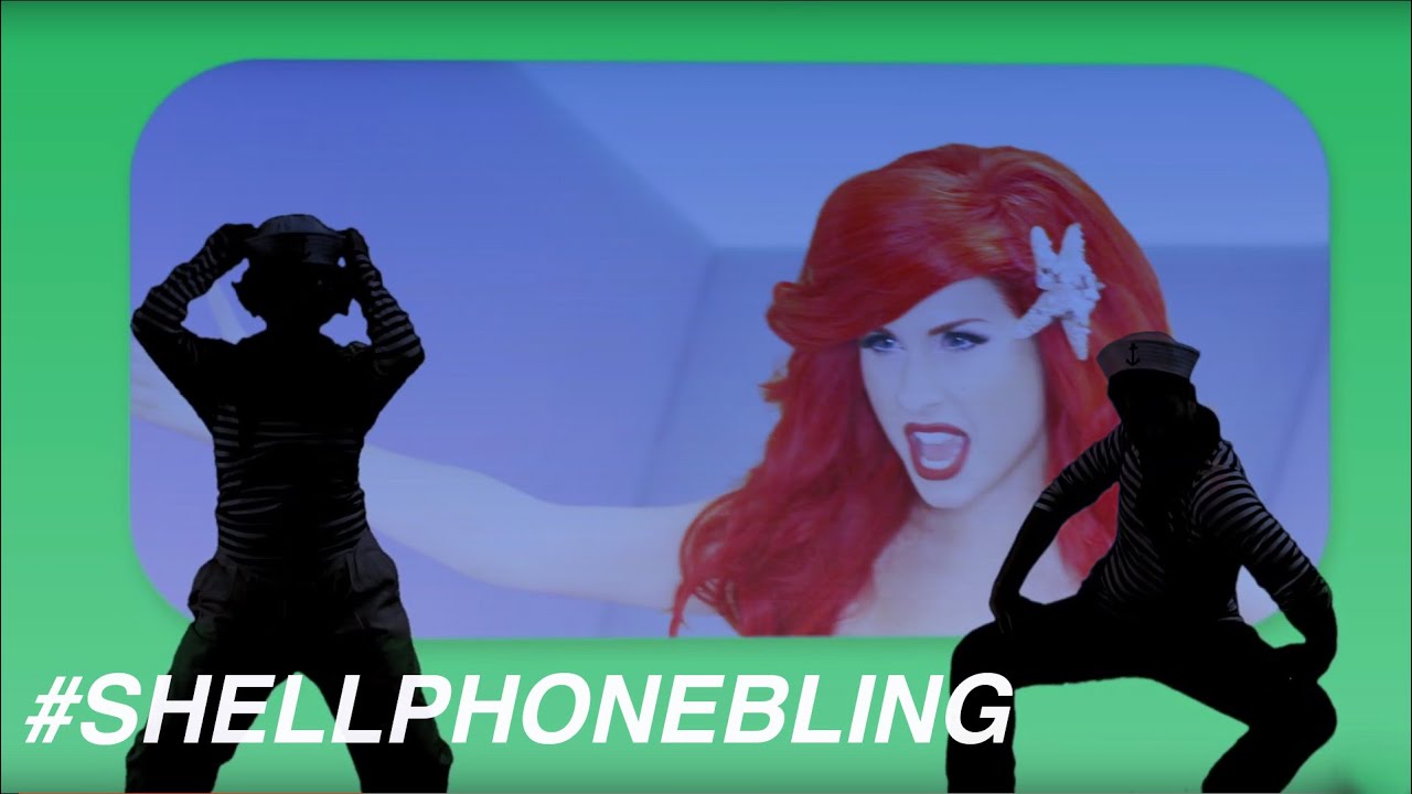 SHELLPHONE BLING - Traci Hines - Little Mermaid Hotline Bling Drake ...