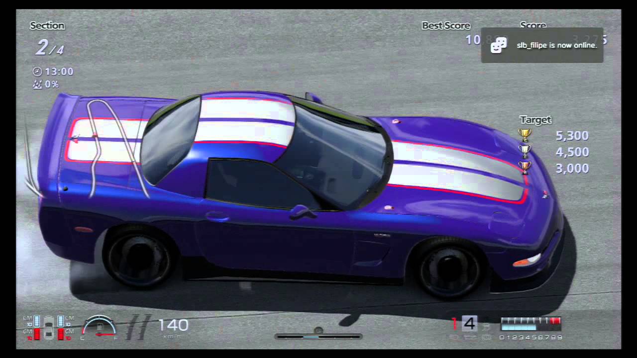 GT6 Corvette Z06 C5 '04 drift - YouTube