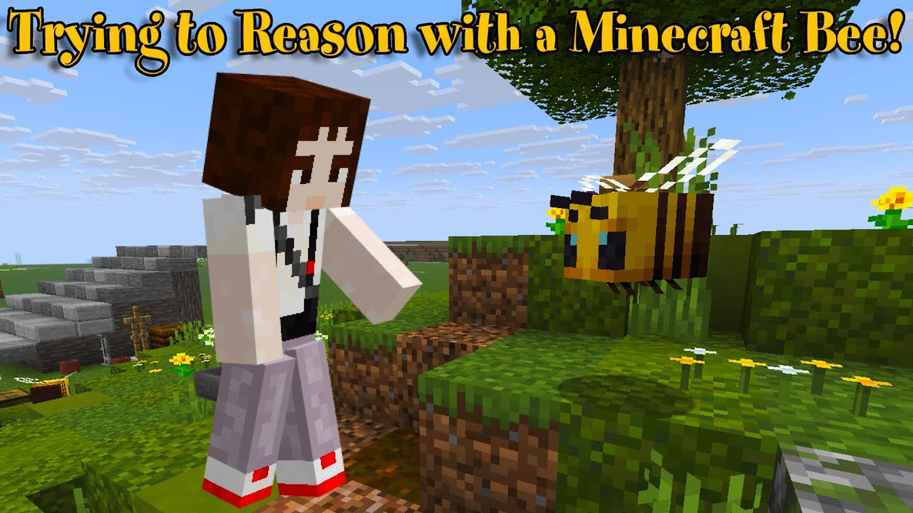 Reasoning with a Bee in Minecraft 🐝 - YouTube