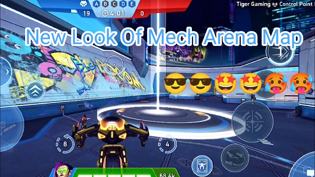 New Look Of Mech Arena Stadium Map #gaming #gameplay #mecharena # ...