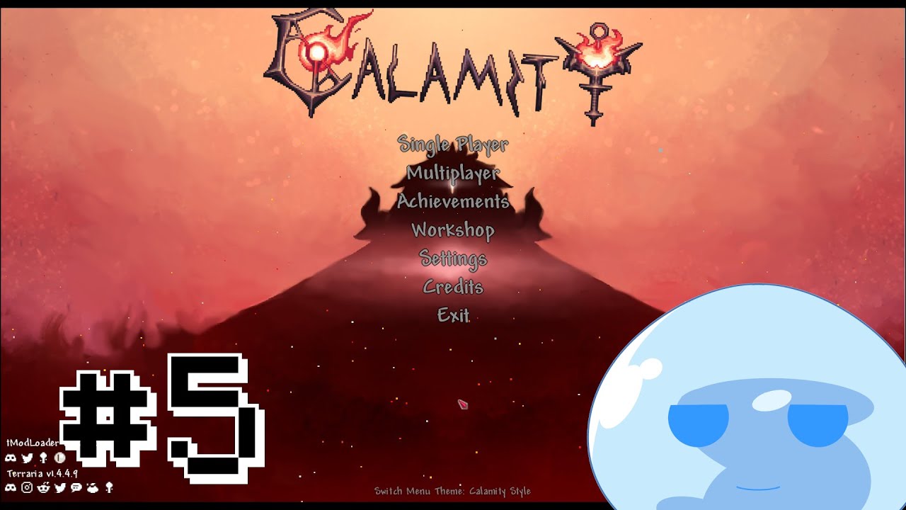 El ojo de cthulhu - Terraria Calamity mod #5 - YouTube
