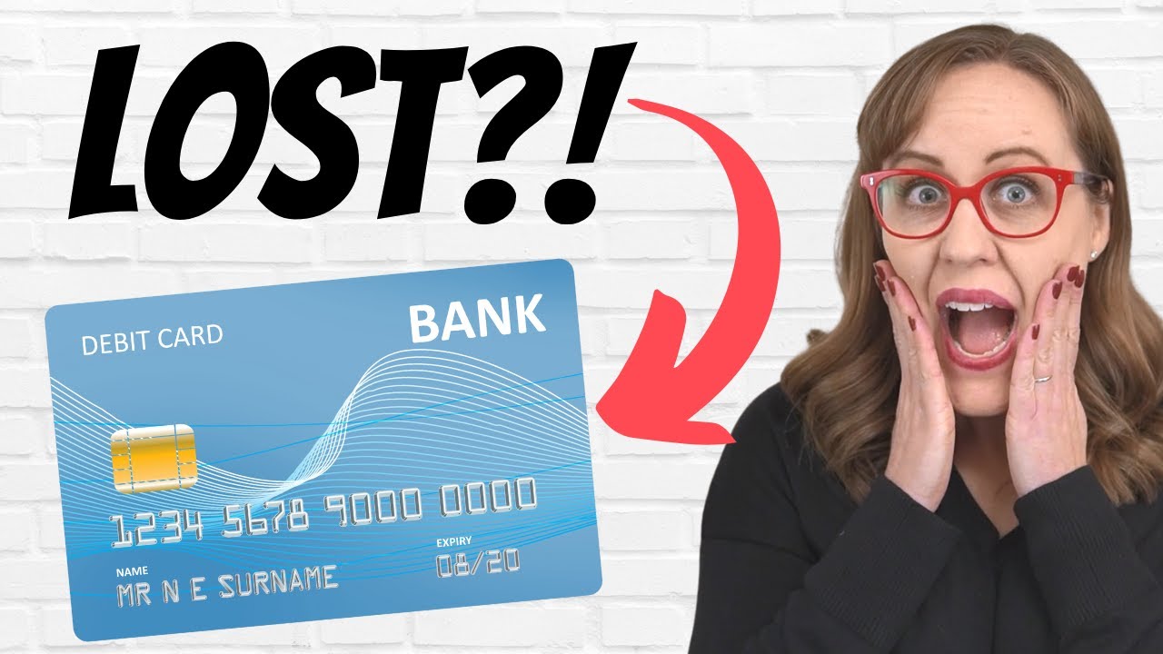 Lost Your Credit or Debit Card? DO THIS! - YouTube