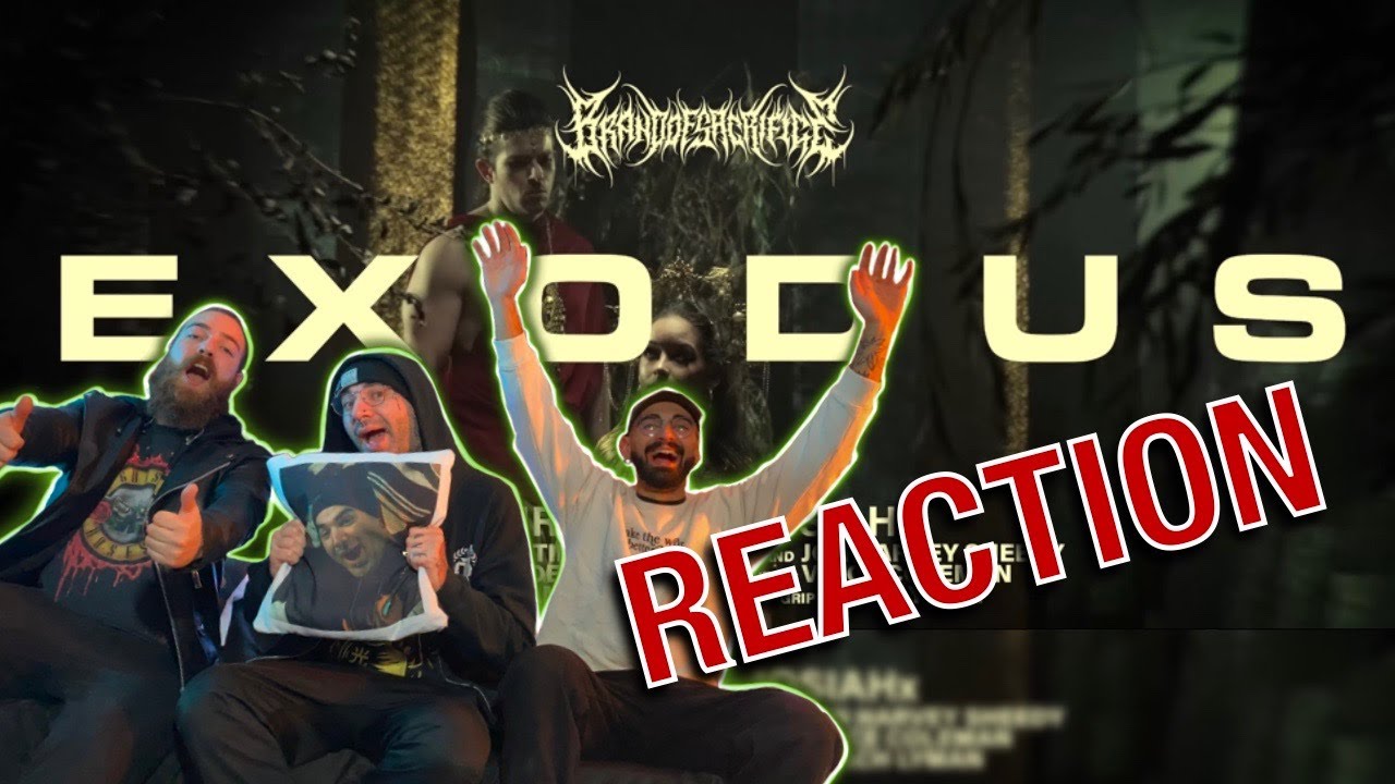 DEATHCORE WITH A CLEAN VOICE!!! | Metalcore Band Reacts | Brand Of ...