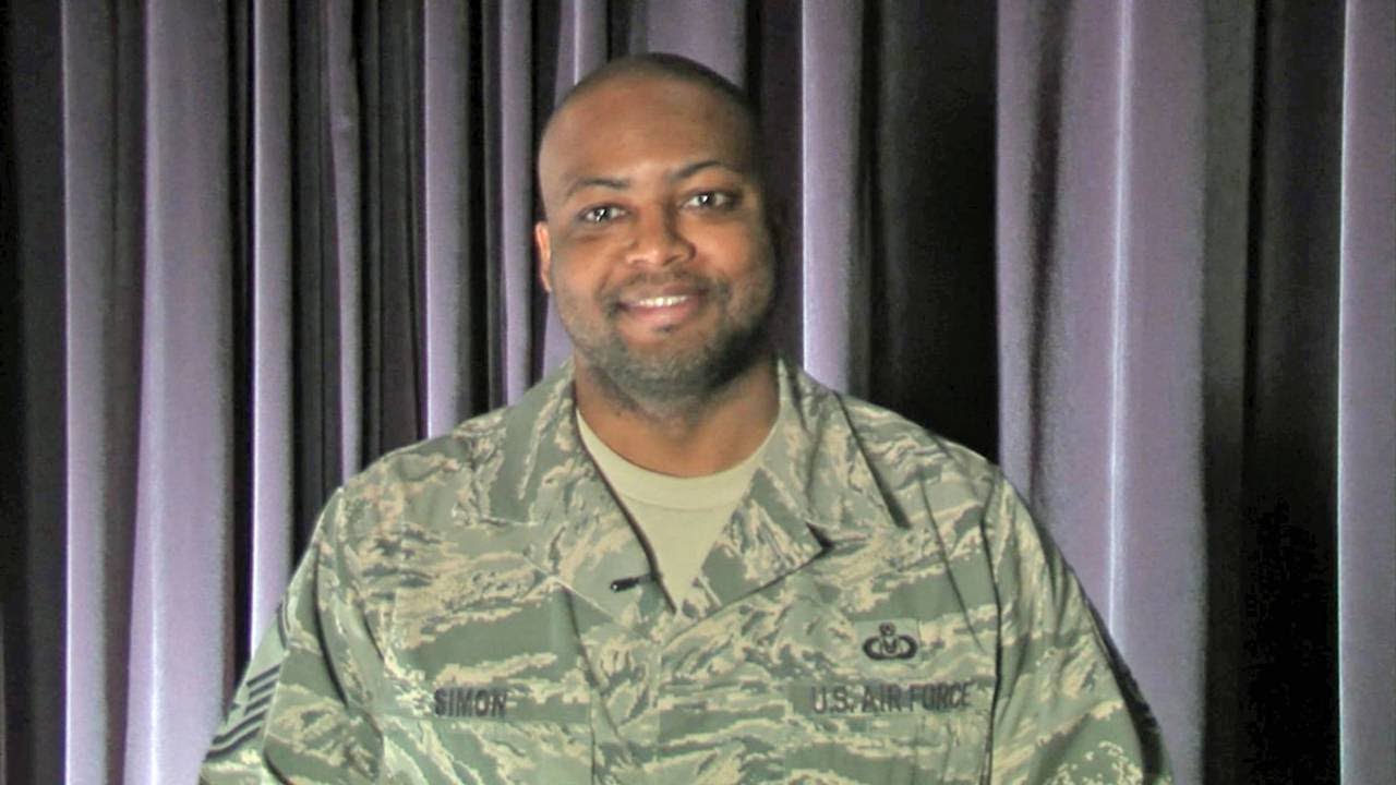 Master Sgt. Marquis Simon - YouTube