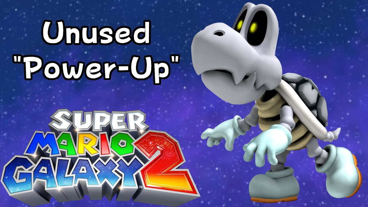 Bone's Curse | Unused Power-up in Super Mario Galaxy 2 - YouTube