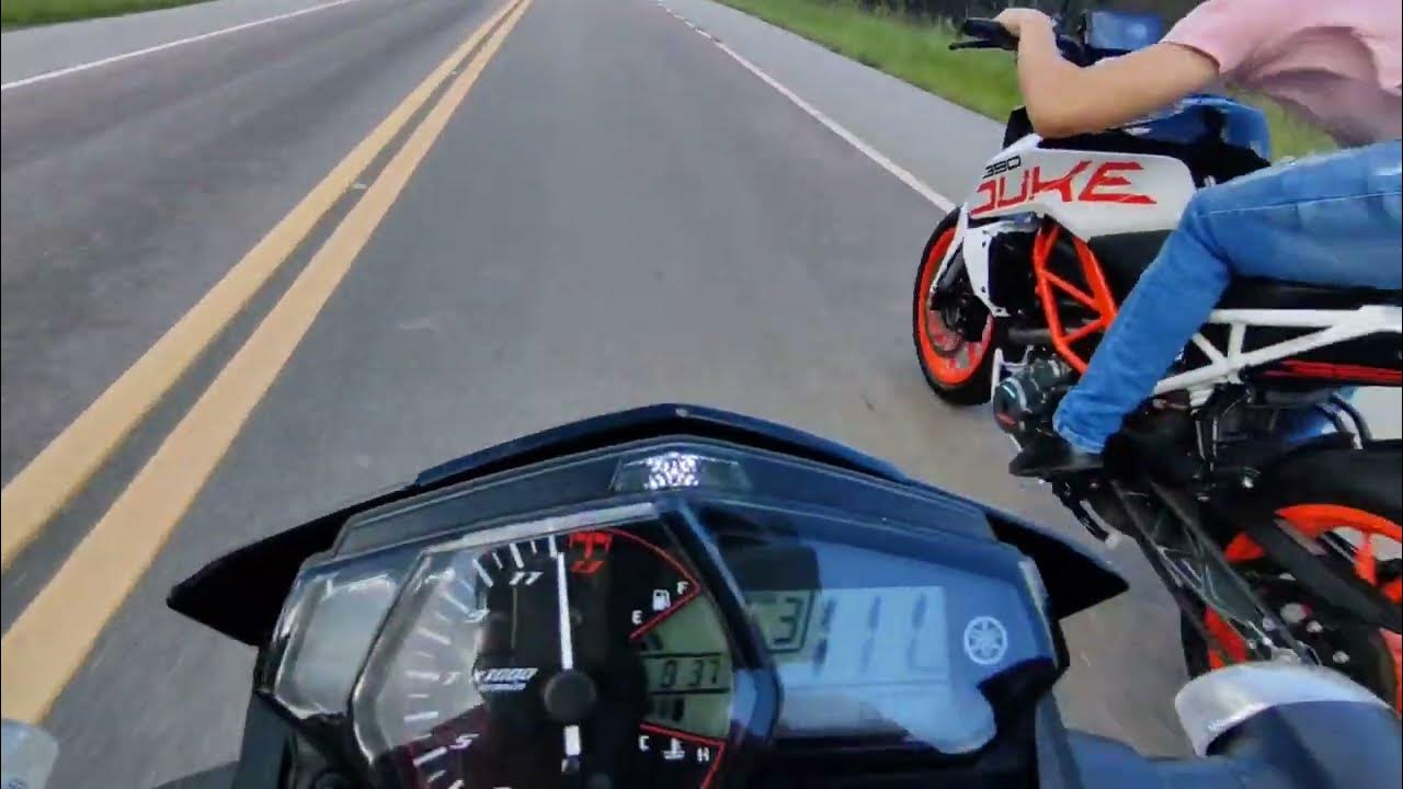 KTM Duke 390 VS YAMAHA MT 03 - YouTube