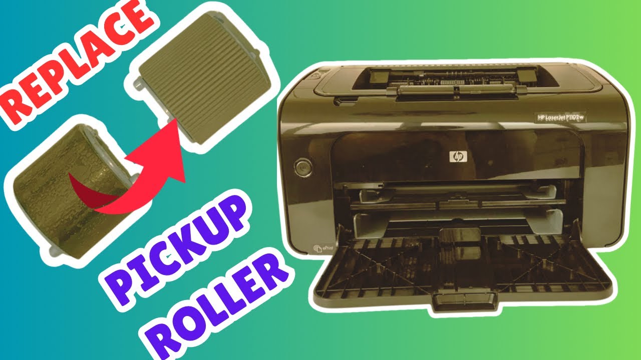 HP LaserJet P1102w Not Picking Up Paper? Easy Fix in Minutes - YouTube