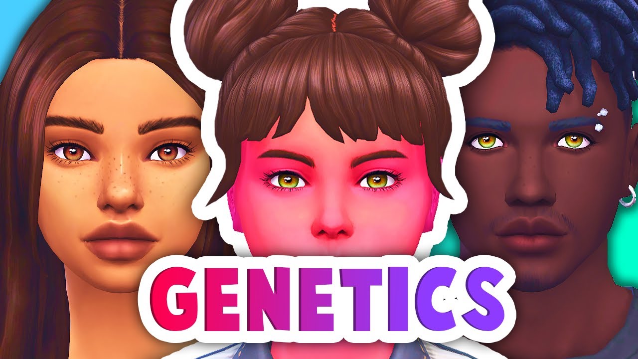 PROBLEMS WITH GENETICS WITH THE NEW SIMS 4 SKINTONE UPDATE😩 - YouTube
