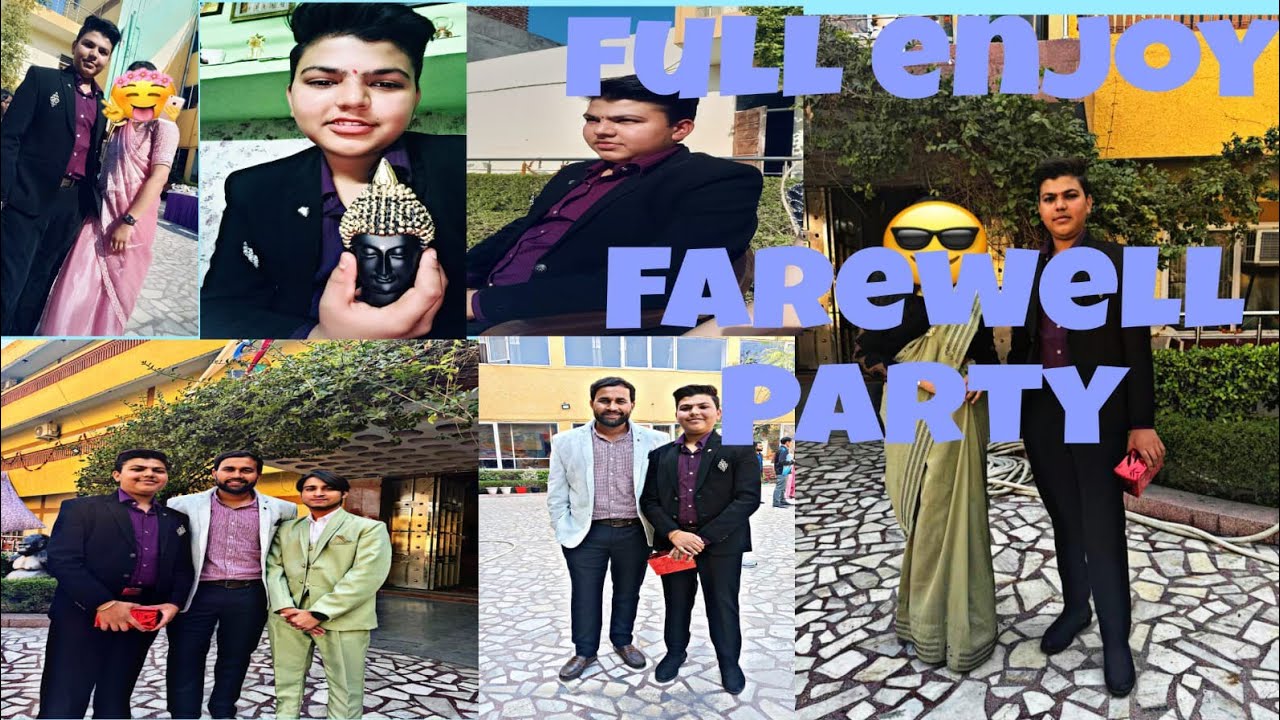 Aaj the hmare school m farewell party 🥳🎉 #student #study #farewell #krish nokjhok - YouTube
