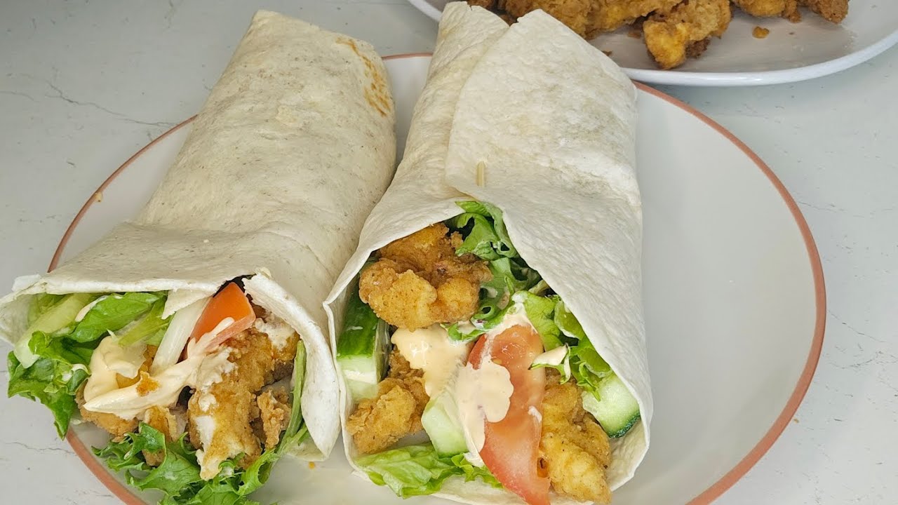 Boneless Spicy Chicken Wrap recipe with extra flavour| #chickenwrap # ...