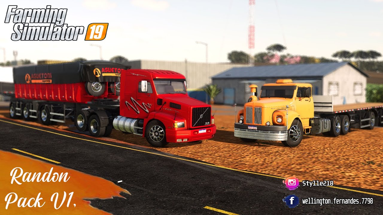 RANDON PACK V1 OFICIAL FCS FS19 LIBERADO +DOWNLOAD | Farming Simulator ...