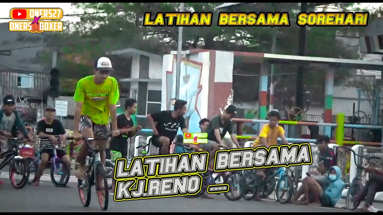 KJ.RENO LATIHAN SEPEDA ONTEL SURABAYA || JOKI SE SURABAYA || BALAP ...