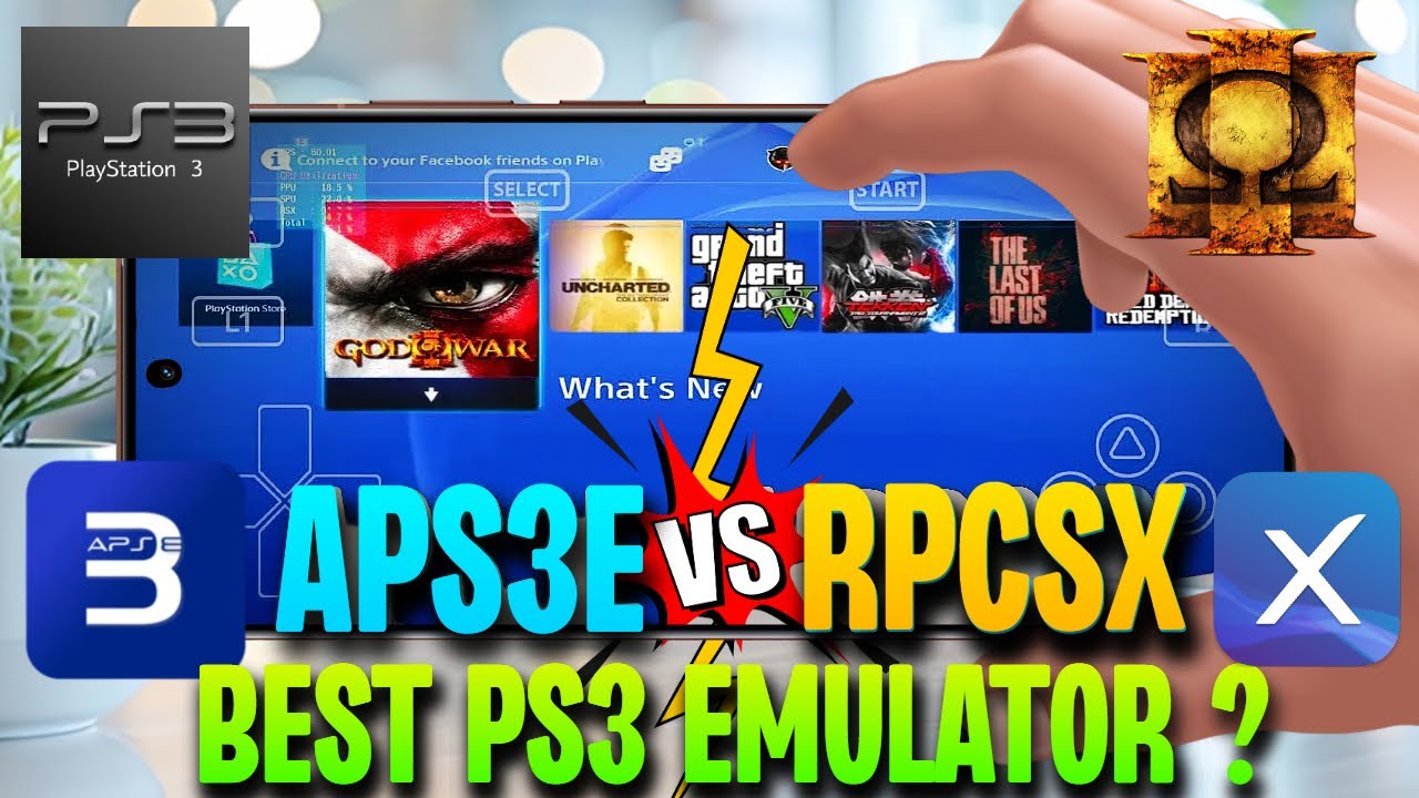 Aps3e Vs Rpcsx Android | Best Ps3 Emulator ? | Testing God Of War 3 ...