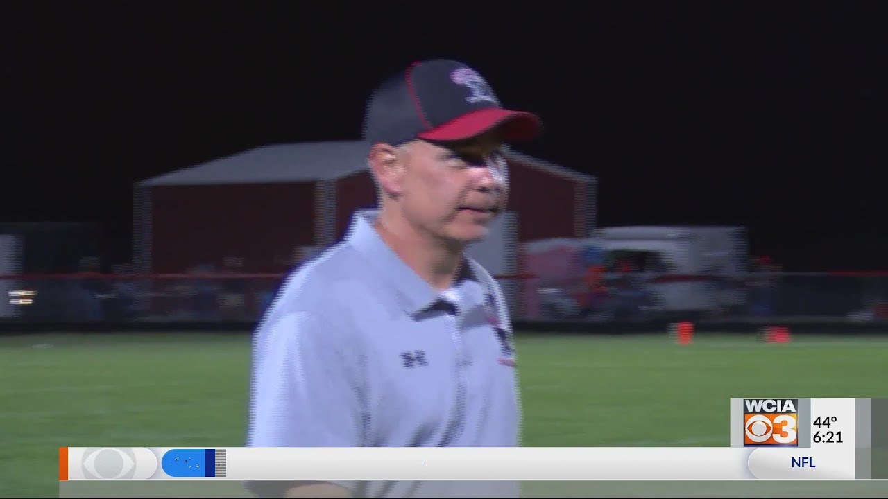 GCMS football coach Mike Allen retires from coaching - YouTube