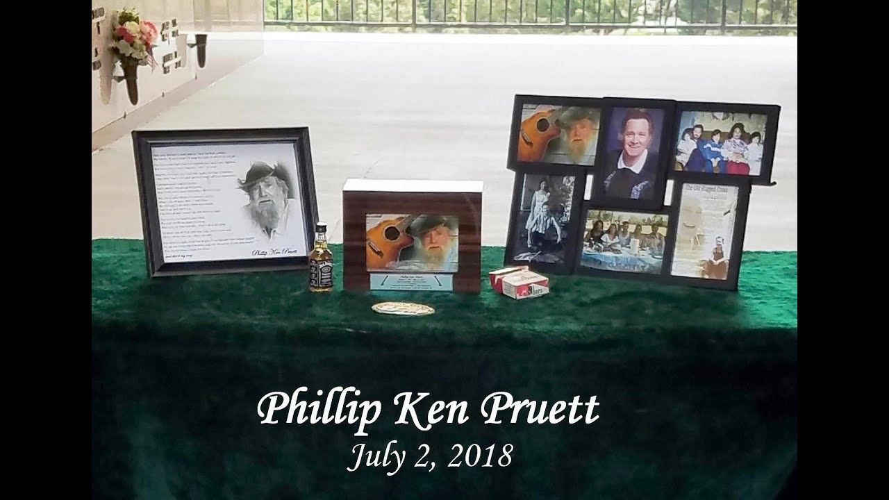 Phillip Ken Pruett (1943-2018) Memorial Service - YouTube