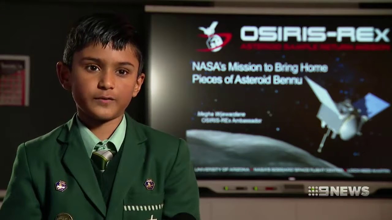 Megha Wijewardane - NASA Youngest Ambassador - YouTube