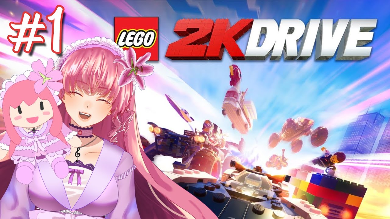 【Lego 2K Drive】#1: Story Mode from start to finish! 【Arielle Noriboshi ...
