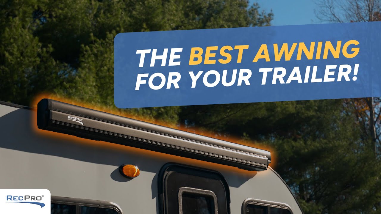 RecPro RV Manual and Electric Cassette Awnings - AWESOME AWNINGS! - YouTube