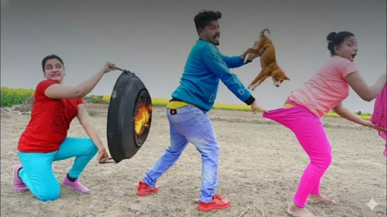 3 Ziddi Bow Best Comedy Video 🤣🤣Top New Comedy 2026 Episode 364 By Busy ...