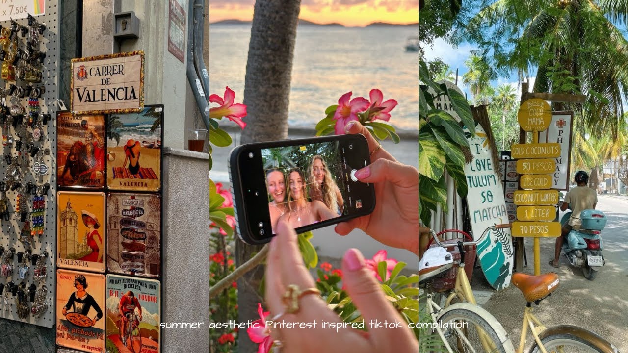 Summer aesthetic Pinterest inspired | Tiktok compilation🥥🌴 - YouTube