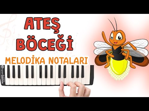 Gençlik Başımda Duman(ATEŞ BÖCEĞİ) Melodika Notaları