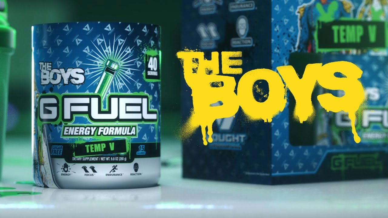 G FUEL Temp V – Inspired by “The Boys™” | Reveal Trailer - YouTube