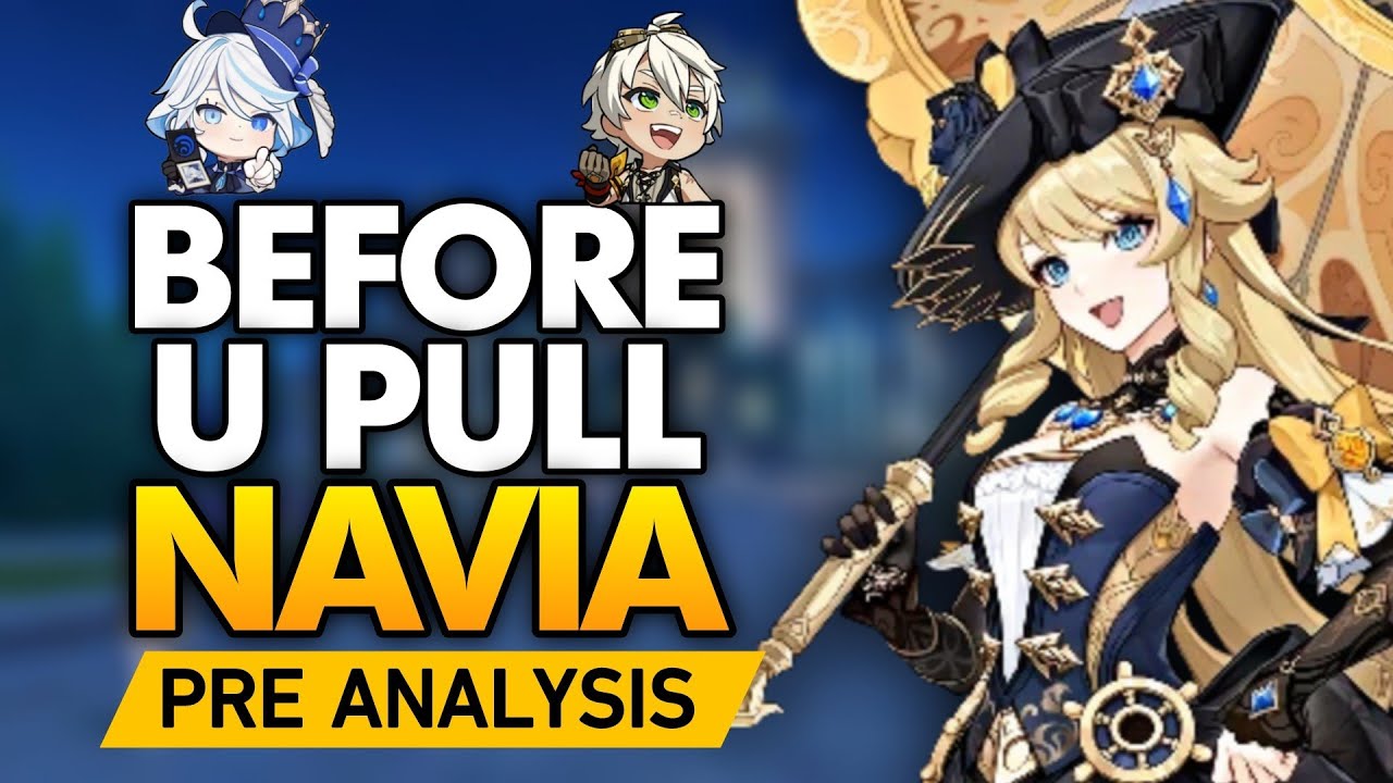 YAKIN GACHA NAVIA !? Pre Analysis Kit, Build & Team - Genshin Impact ...