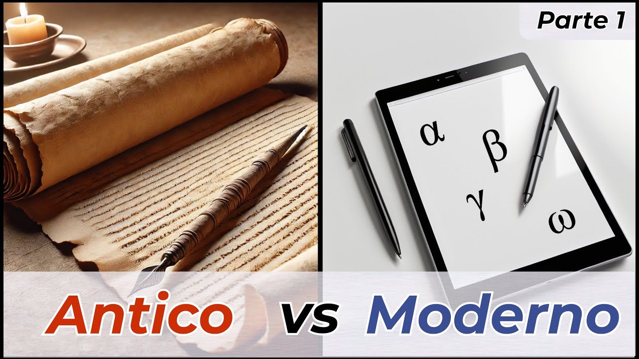 Differenze tra GRECO ANTICO e GRECO MODERNO - Parte 1 - YouTube
