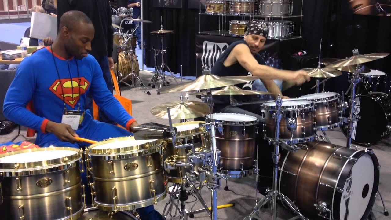 Conrad Real and Gary Ponder Jam - NAMM 2015 - YouTube