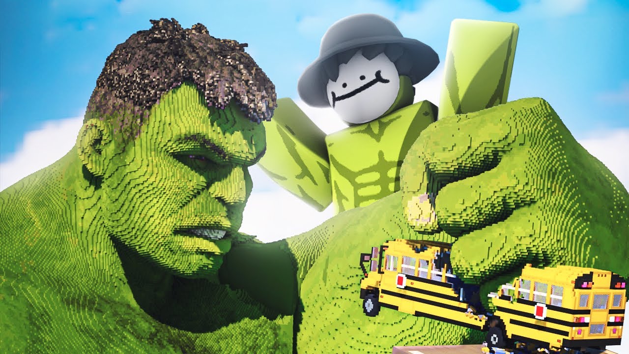 Hulk Lanzando Un Coche