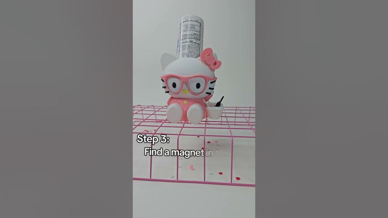 User Guide - Hello Kitty Glue Holder by ArtII - YouTube