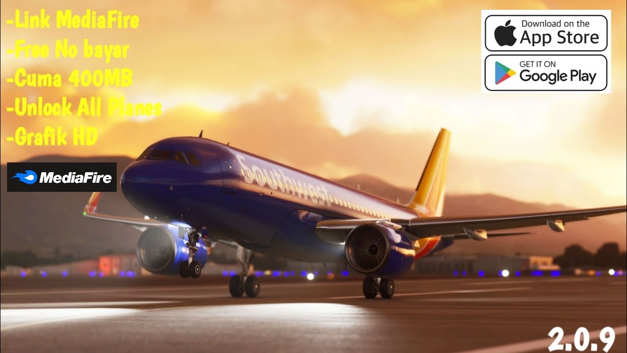Terbaru!!! | RFS Real Flight Simulator Mod Apk Free terbaru! - YouTube