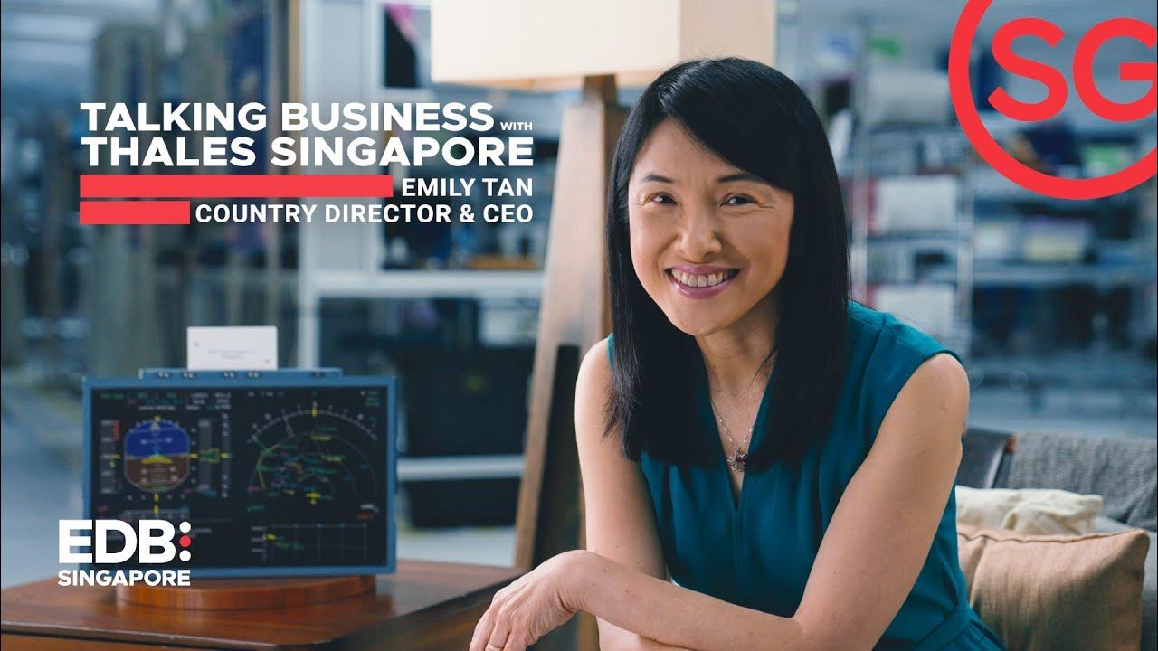 Talking business with Emily Tan, CEO of Thales in Singapore - YouTube