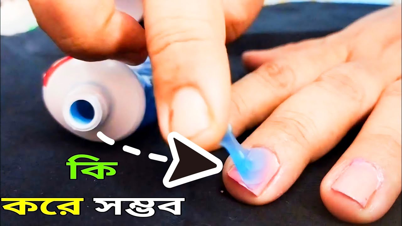 How to Remove Nail Polish with Toothpaste?!! |viral hack - YouTube