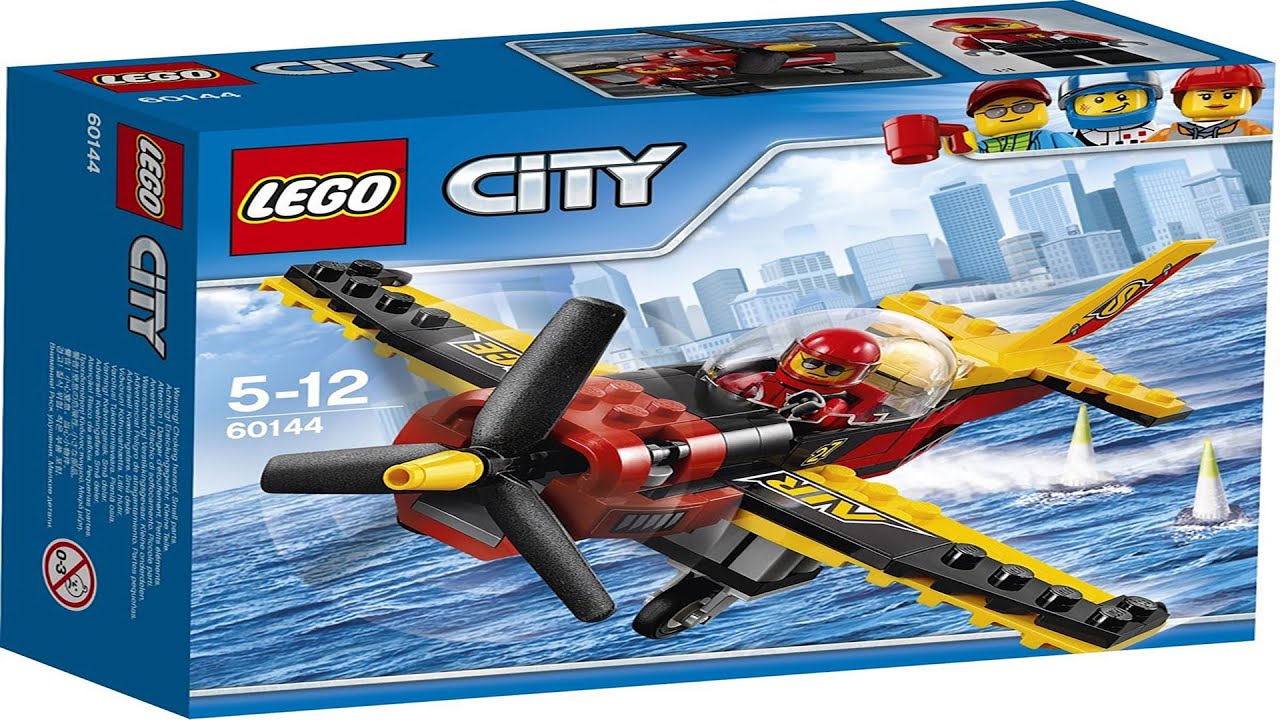 Lego City 60144 Race Plane - Lego Speed Build - YouTube