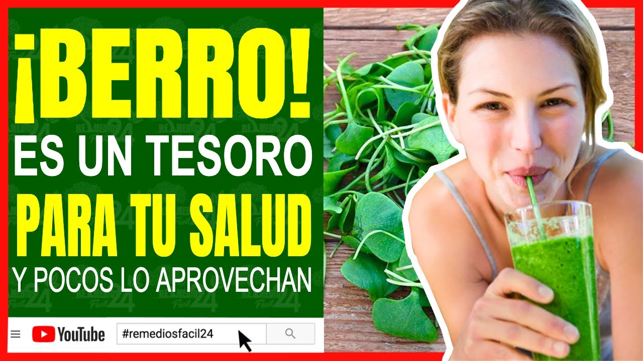 Para Que Sirve El BERRO Como Planta Medicinal - Beneficios del Berro ...