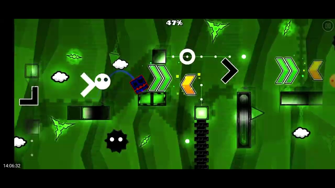 Geometry Dash SHOCK Уровень: Harder - YouTube