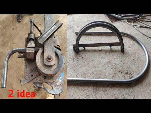 2 Simple and Easy Way Round Pipe Bending Ideas l how to pipe bending on ...