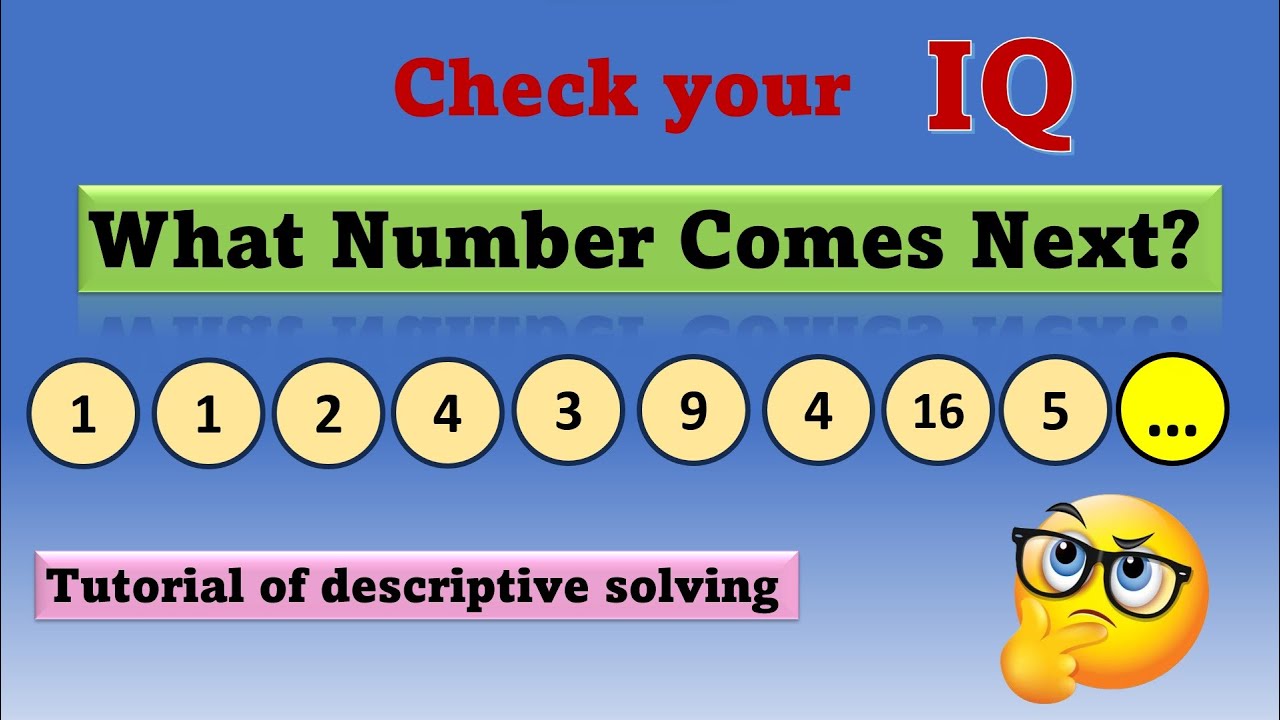 NUMBER SERIES TEST ion And Answer Check Your IQ What Number NUMBER SERIES TEST ion And Answer Check Your IQ What Number