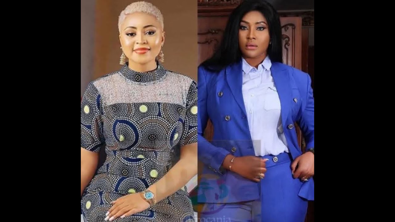 Angela okorie legit queen and Regina Daniel Saga - YouTube