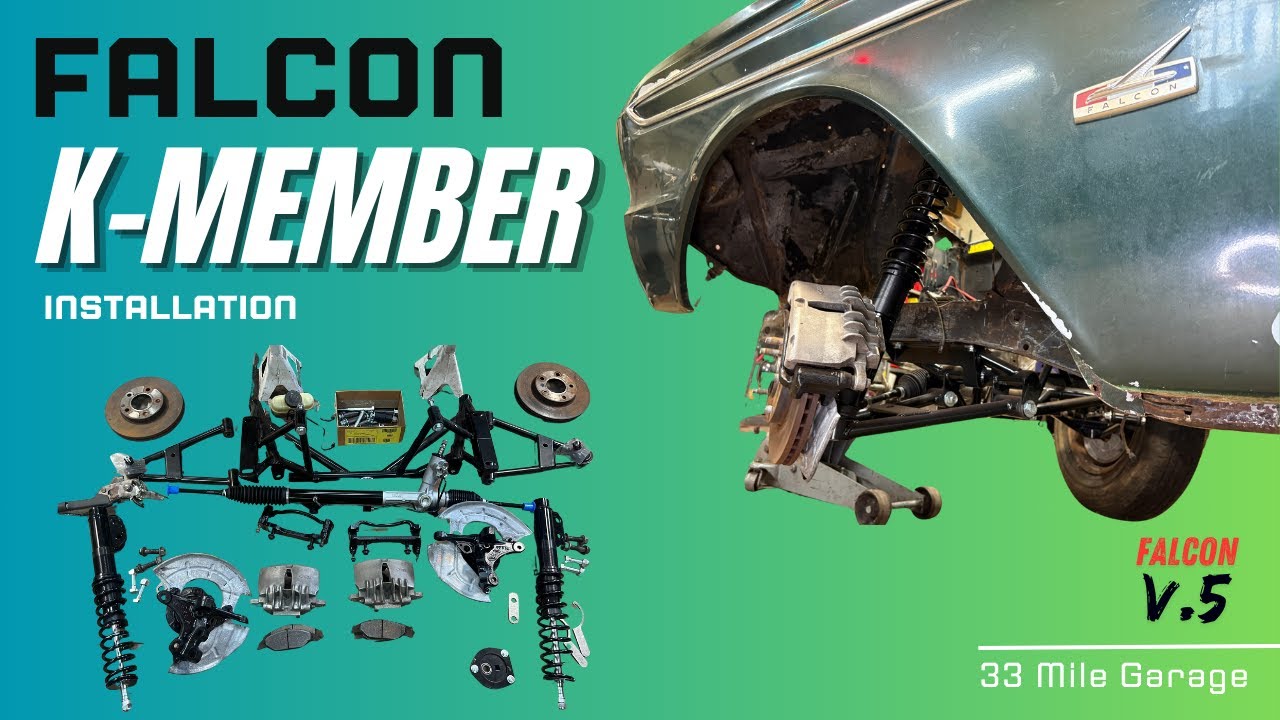 Will a '65 Mustang AJE K-Member fit in a '64 Ford Falcon? - YouTube