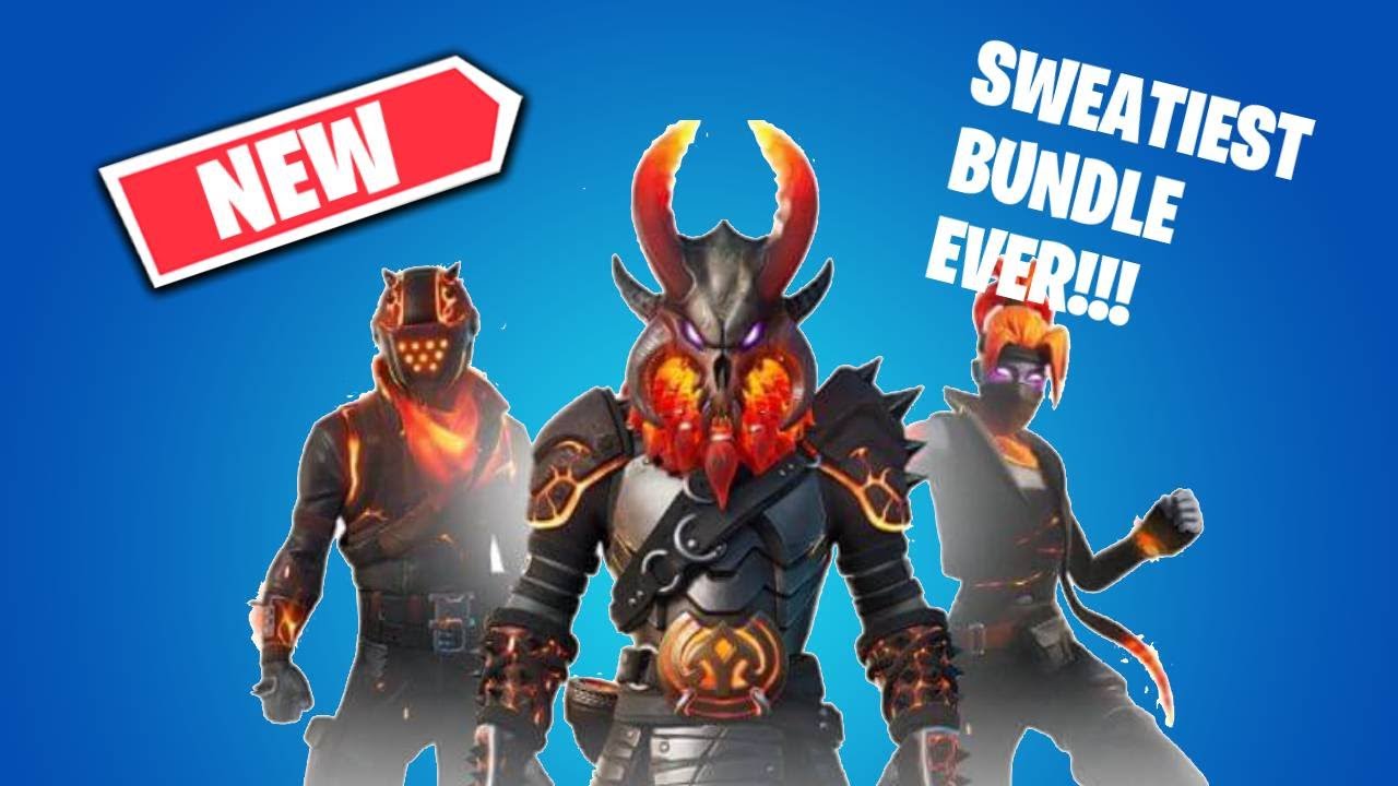 INSANE FIRE KUNO SKIN *NEW * MAGMA PACK & MARKED MAN BUNDLE (July 8th ...