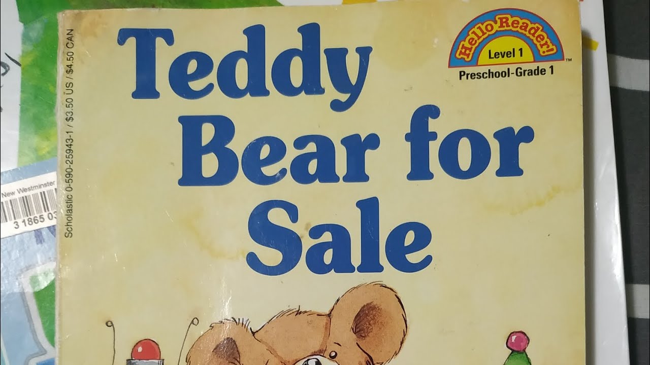 Teddy bear for sale | Read aloud story - YouTube